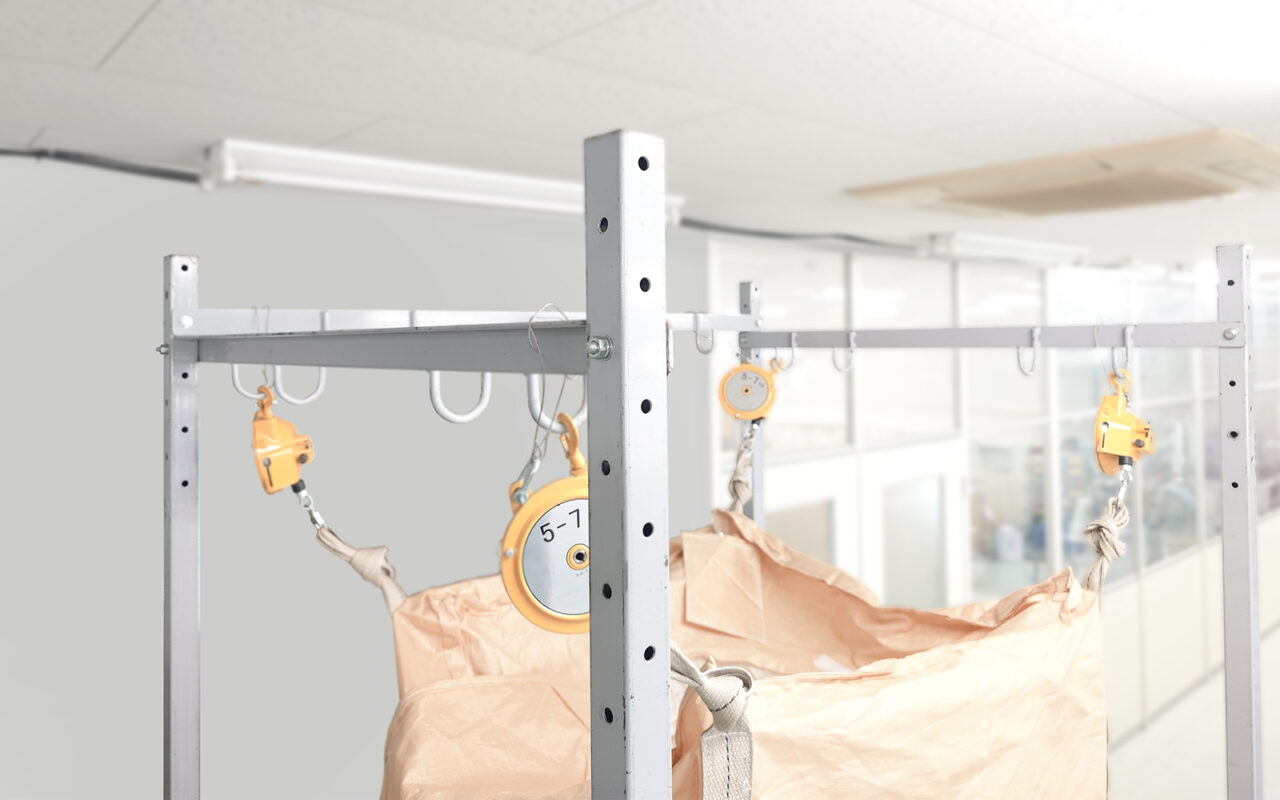 フレコン吸引架台「FKシリーズ」